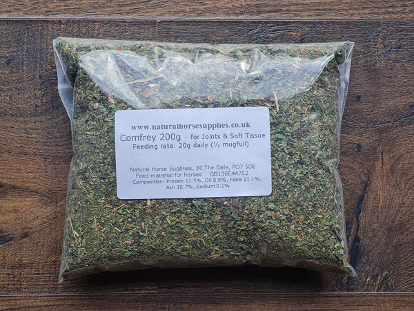 Comfrey Leaf 200g – Natural Horse Supplies